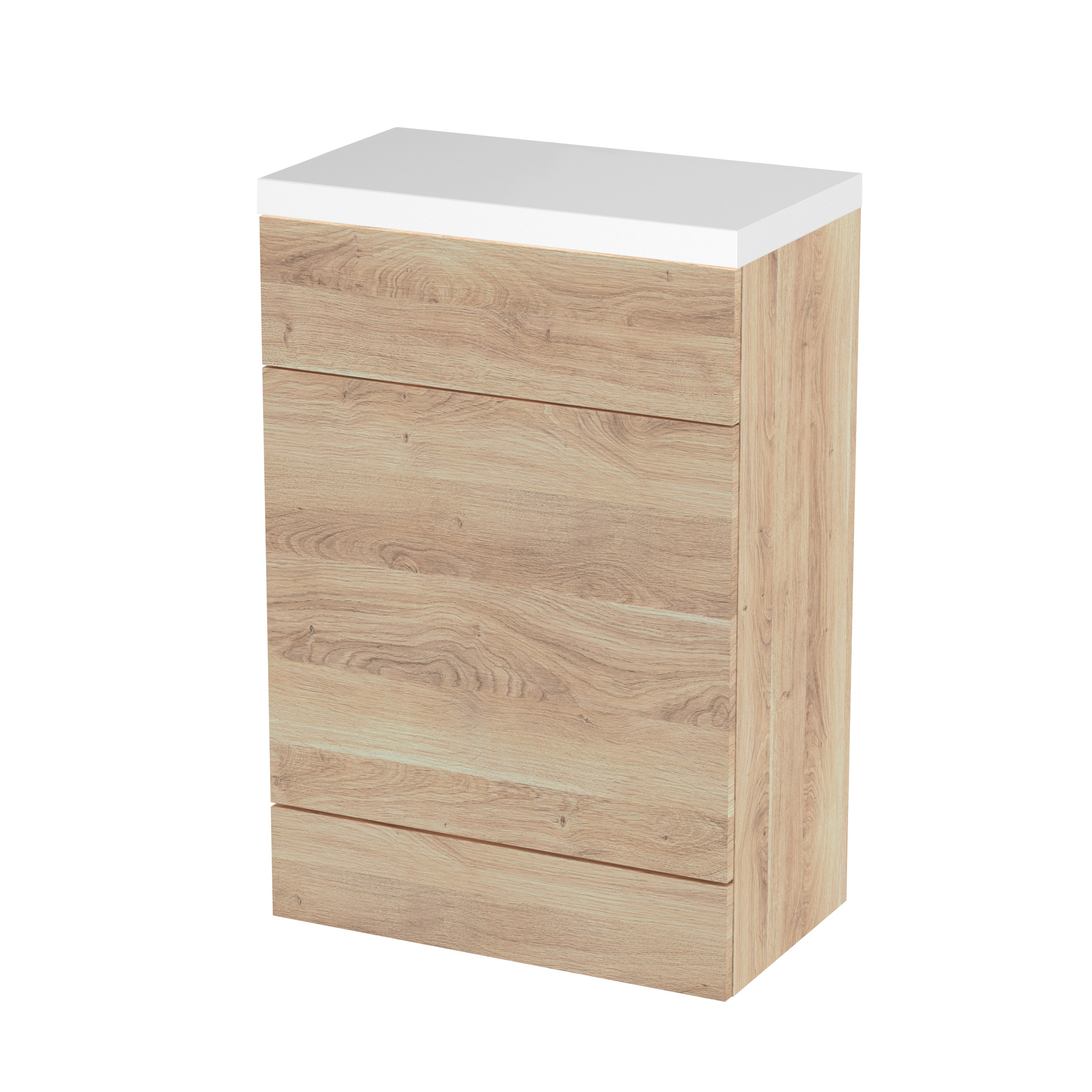 Hudson Reed 600mm WC Unit & Polymarble Top | Wayfair.co.uk