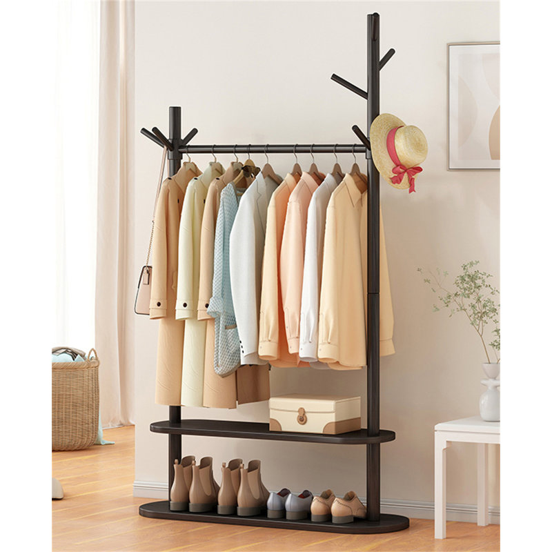Thrones Designs Aesthetic Solid Wood Clothes And Hat Stand - Wayfair Canada