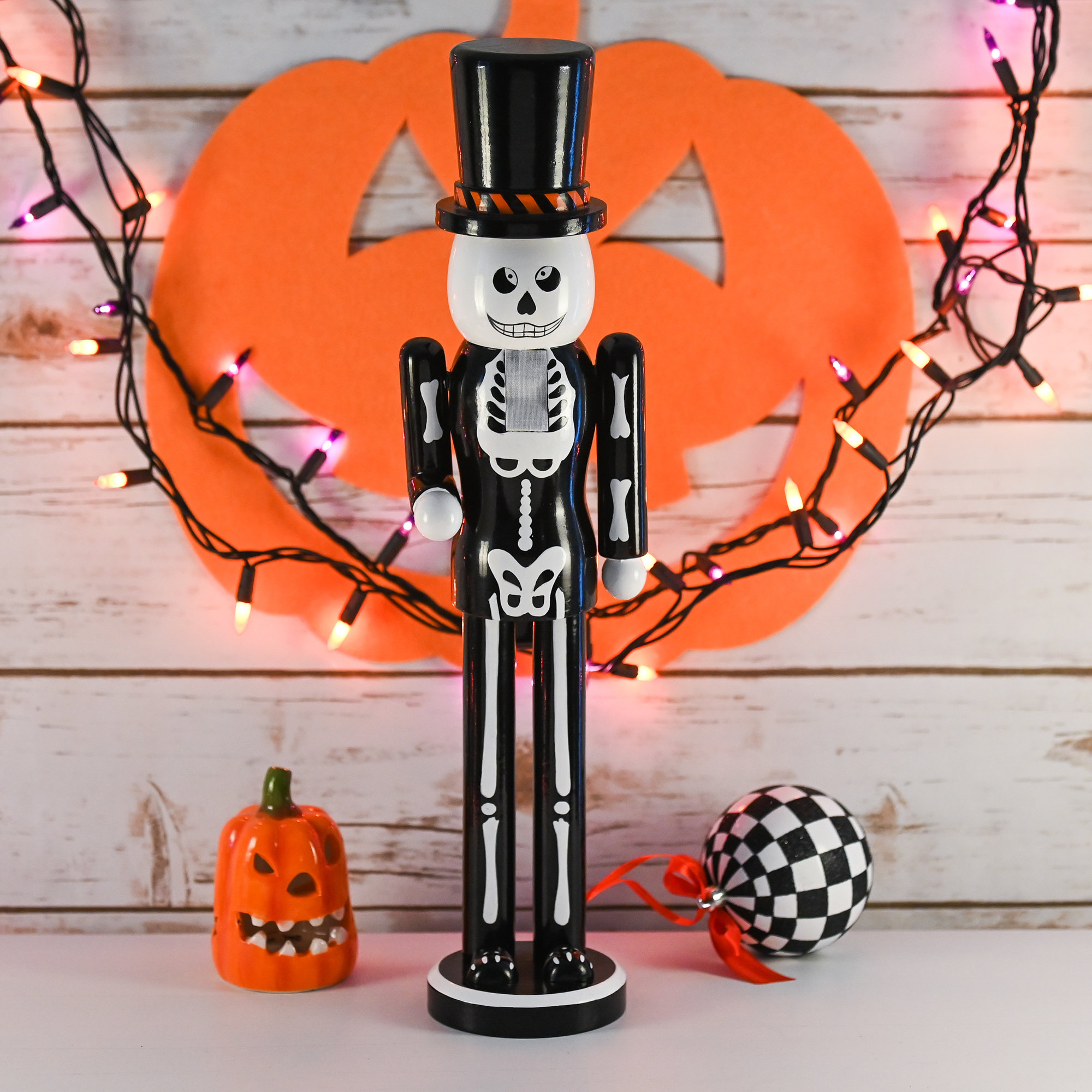 Ornativity Scary Skeleton Nutcracker & Reviews | Wayfair