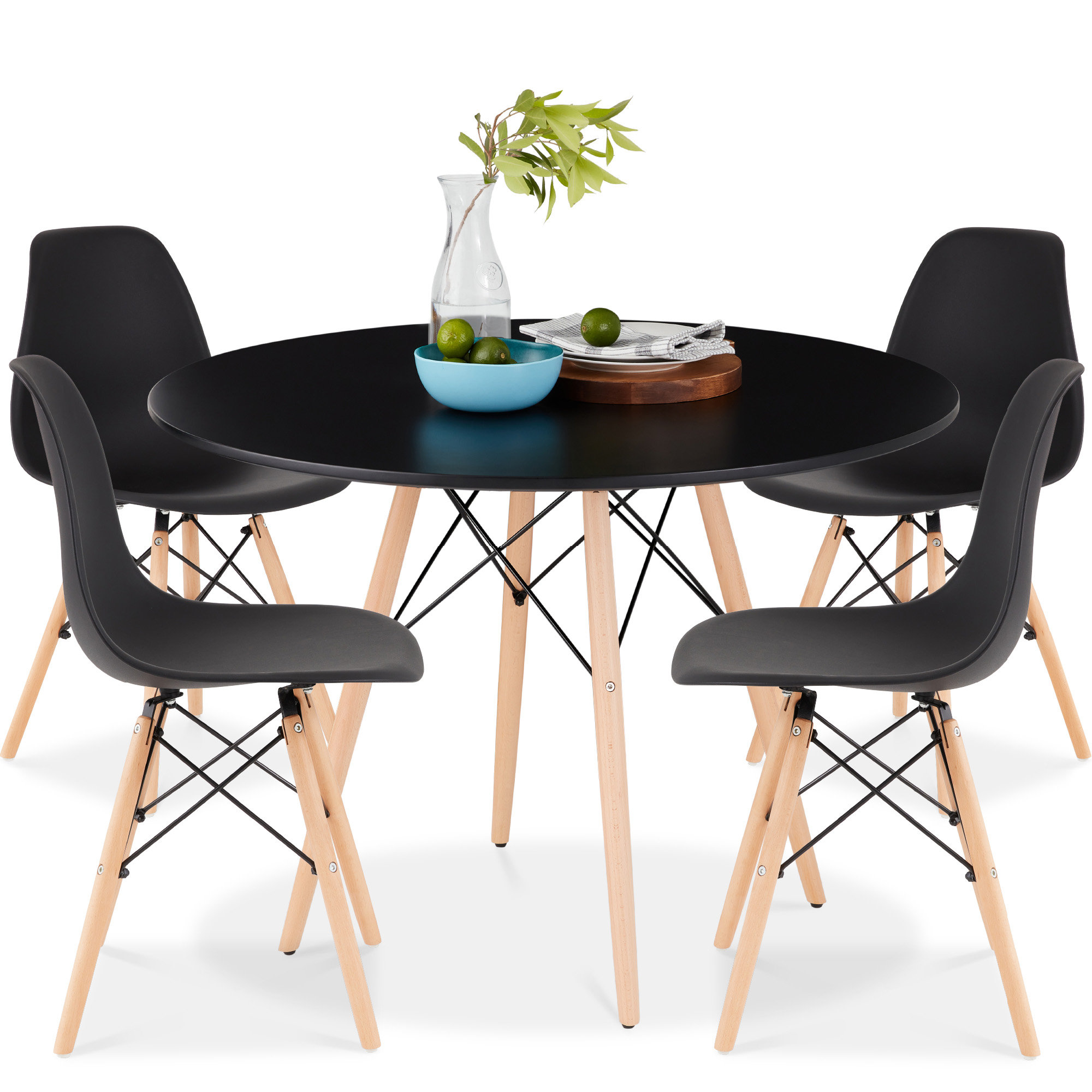George Oliver Fechter 5 - Piece Dining Set & Reviews | Wayfair