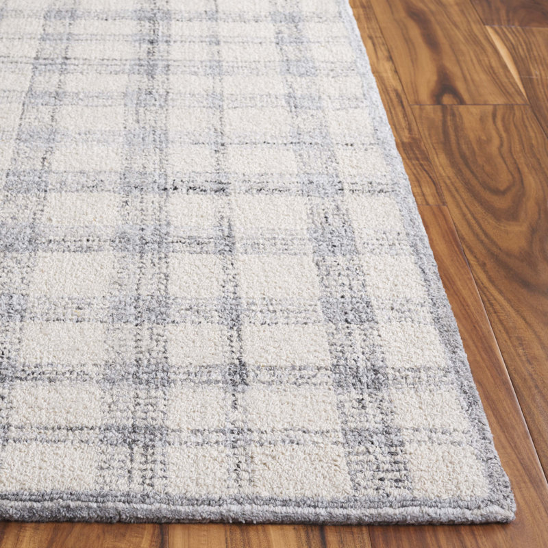 Gracie Oaks Chamisa Tufted Performance Plaid Rug & Reviews | Wayfair