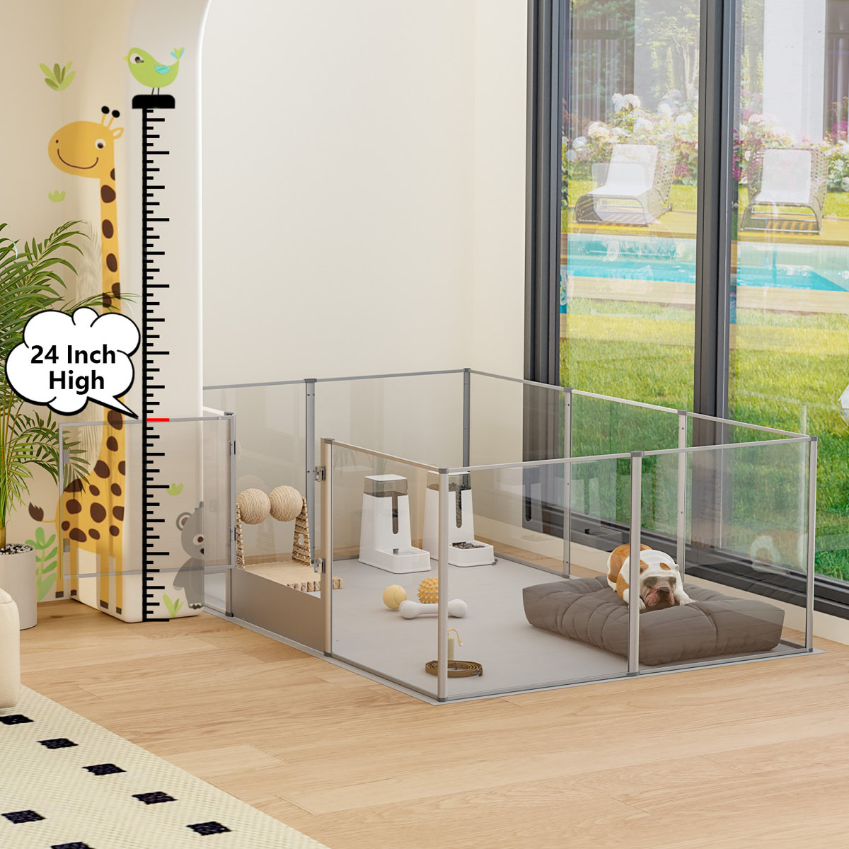 BingoPaw Acrylic Pet Pen & Reviews | Wayfair