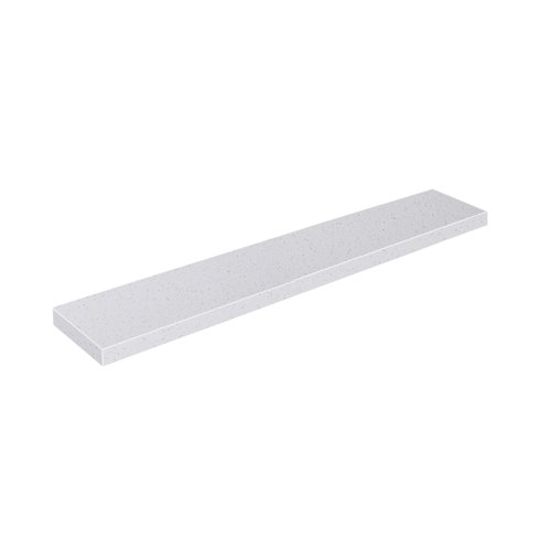 SOUEEUM Replacement 21 Inch Side Splash in Crystal White Quartz | Wayfair