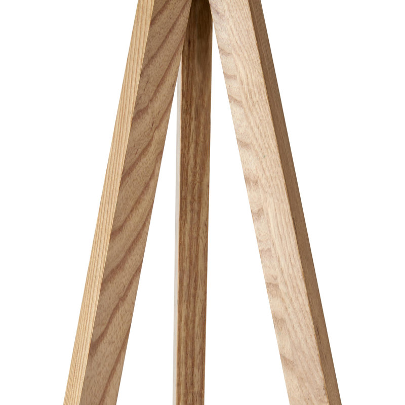 Wade Logan® Boxleye 61'' Wood Body Tripod Floor Lamp & Reviews | Wayfair