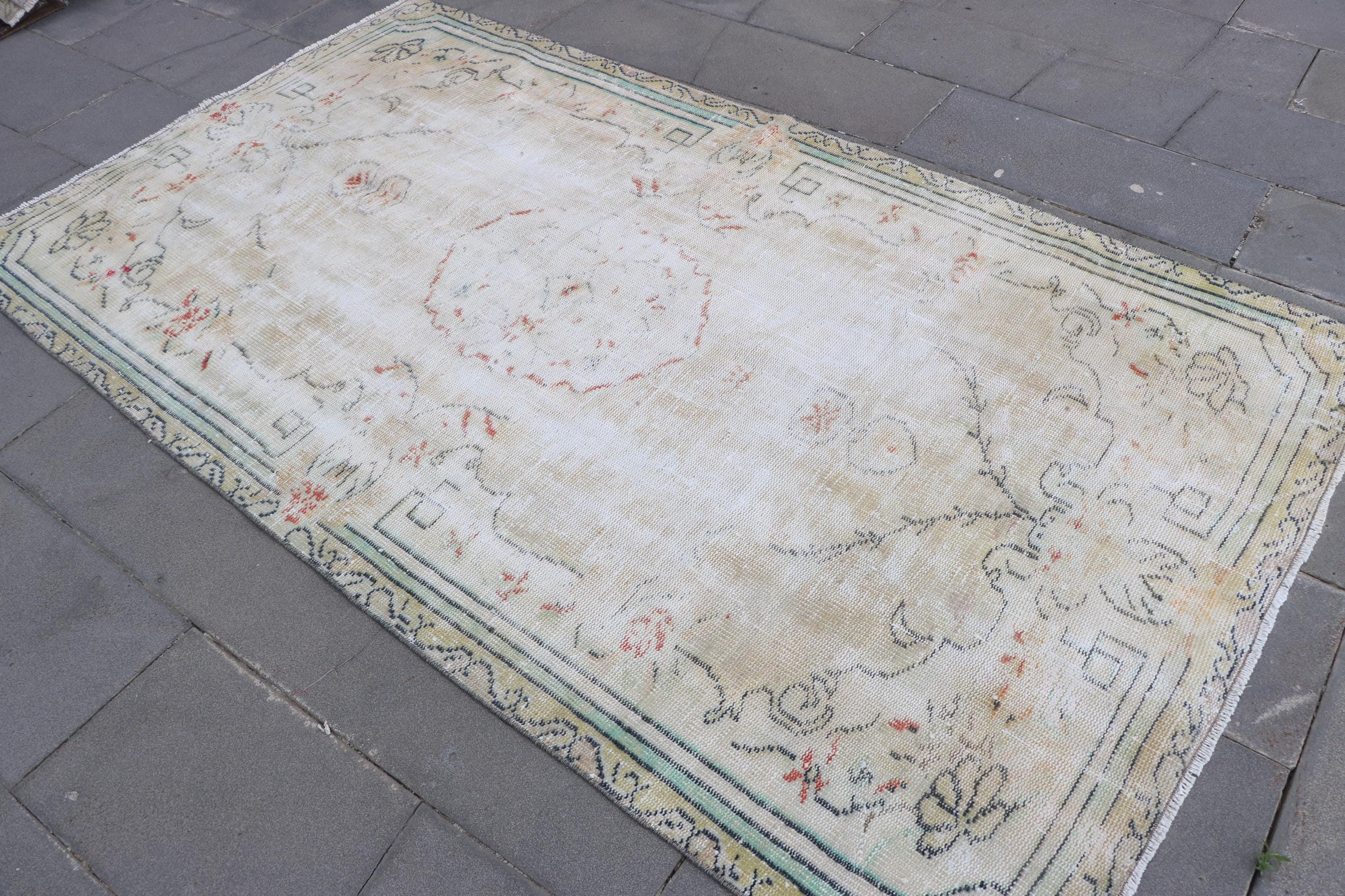 Bloomsbury Market Vintage Turkish Oushak Rug - Beige Luxury Wool Area ...
