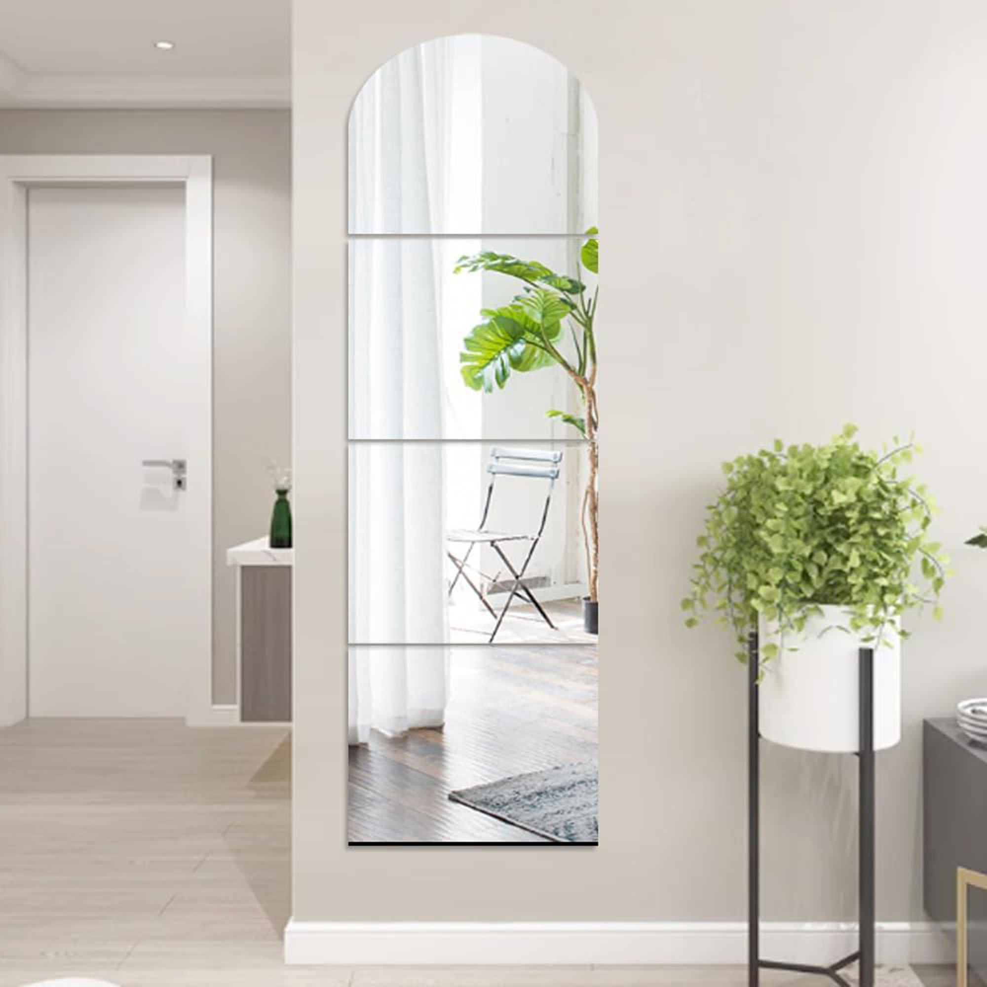 Latitude Run Full Body Wall Mirrors 40X30cm, 4 PCS ,Full Length Mirror ...