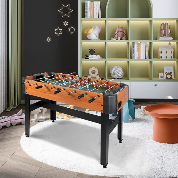 REDCAMP 49'' L Foosball Table with Telescopic Rods | Wayfair
