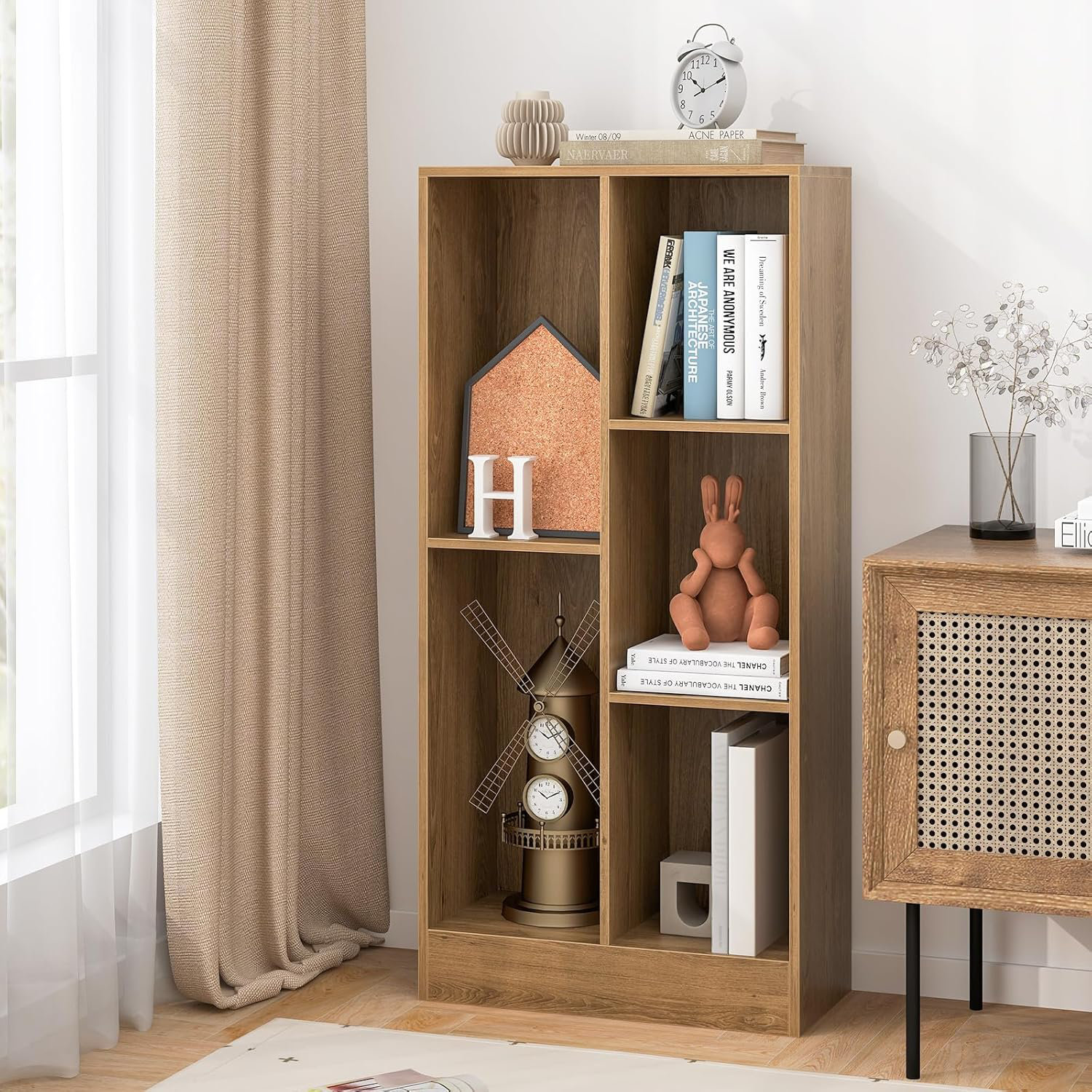 Ebern Designs Home Office Display Shelf For Small Spaces | Wayfair