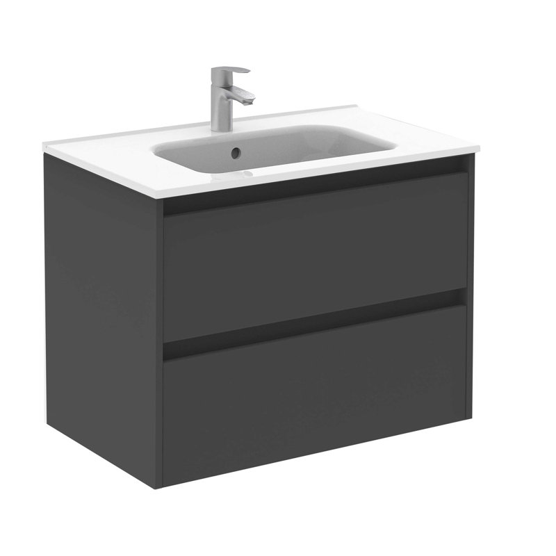 Union Rustic Malta 32'' Single Bathroom Vanity with Ceramic Top | Wayfair