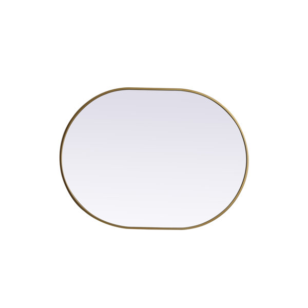 Sabine Metal Pill Wall Mirror & Reviews | Joss & Main