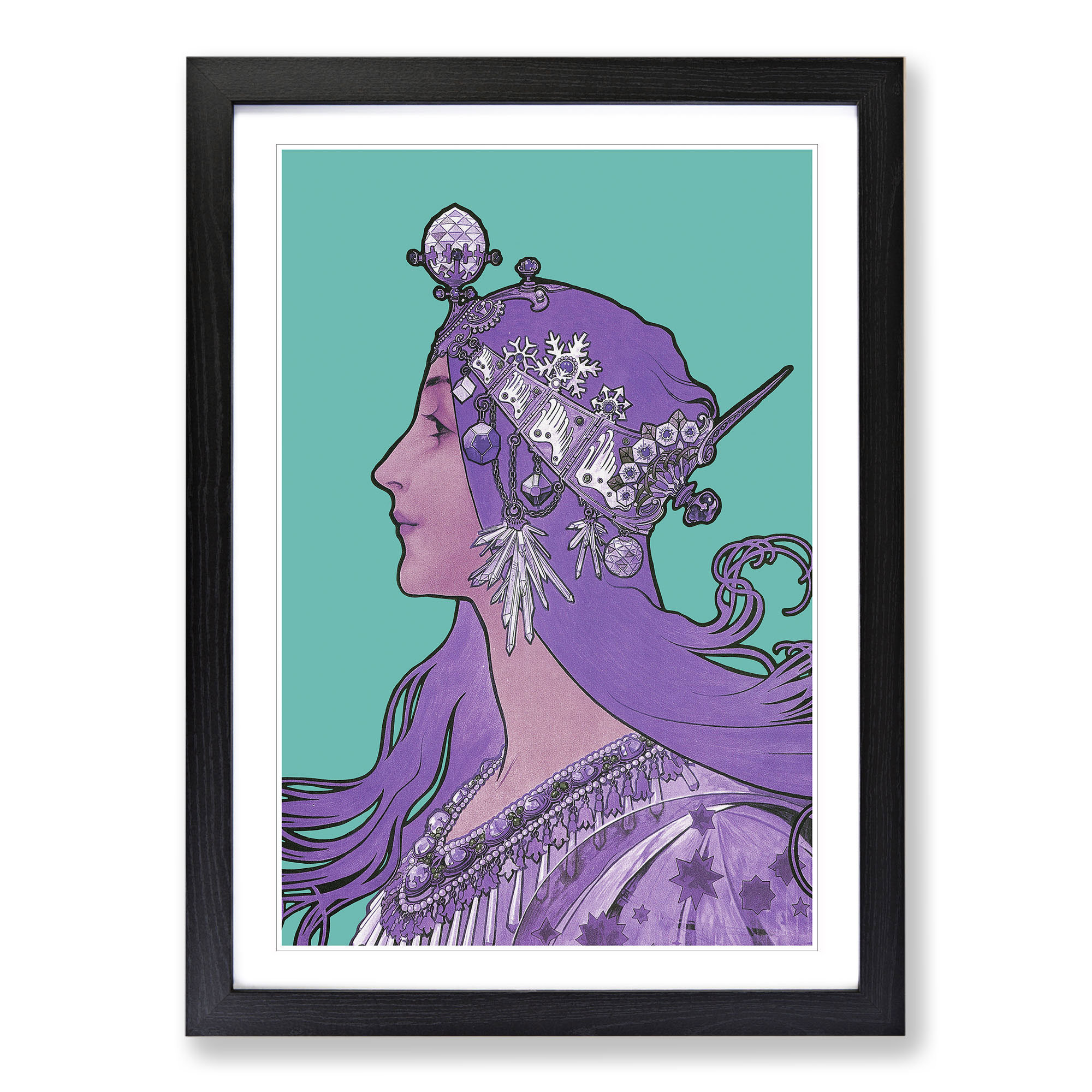 Mucha zodiac print 60 photos - Astrologytoyou.com