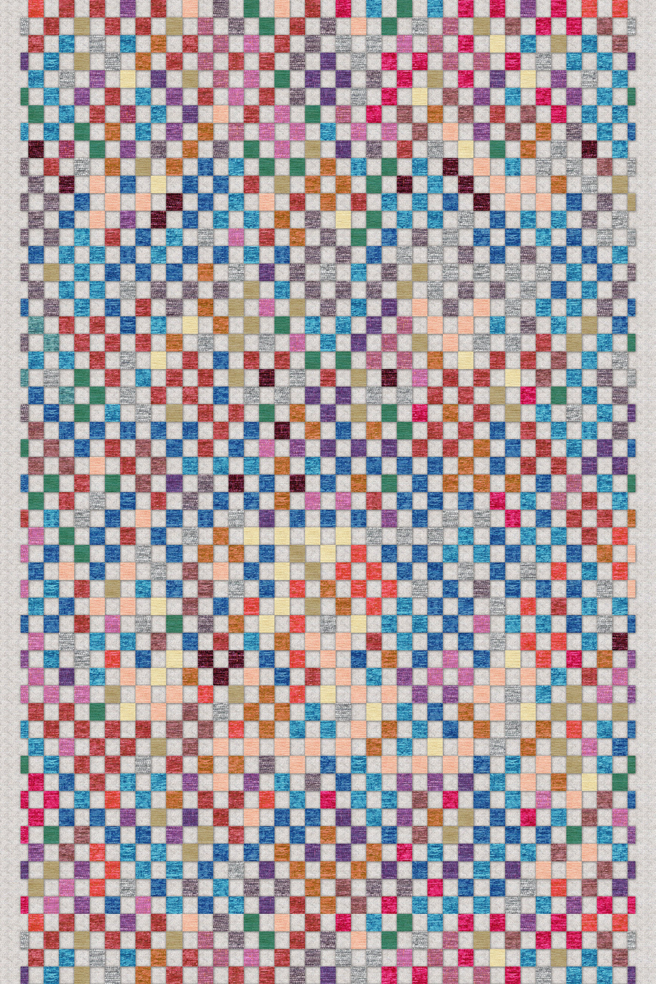 Orren Ellis Multi-Colored Square Geometric Patterned Modern Decorative ...