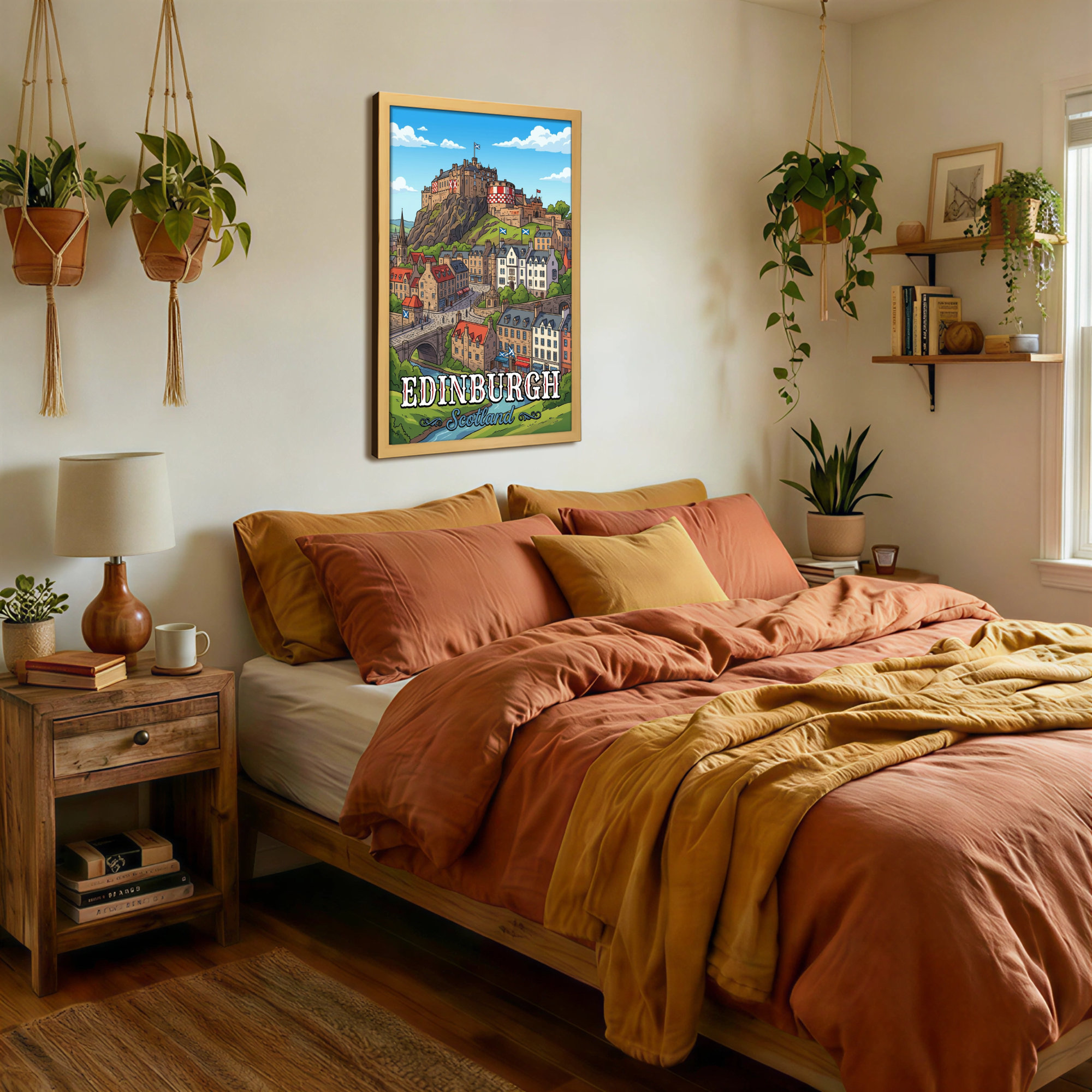 Red Barrel Studio® Scenic & Cityscapes Edinburgh Castle And Cityscape ...