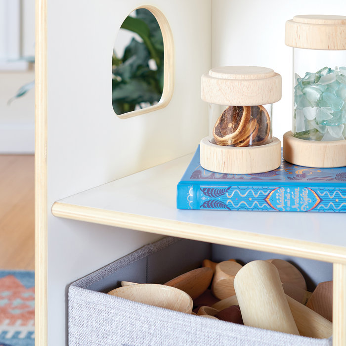 Guidecraft EdQ Essentials Dollhouse Bookcase | Wayfair