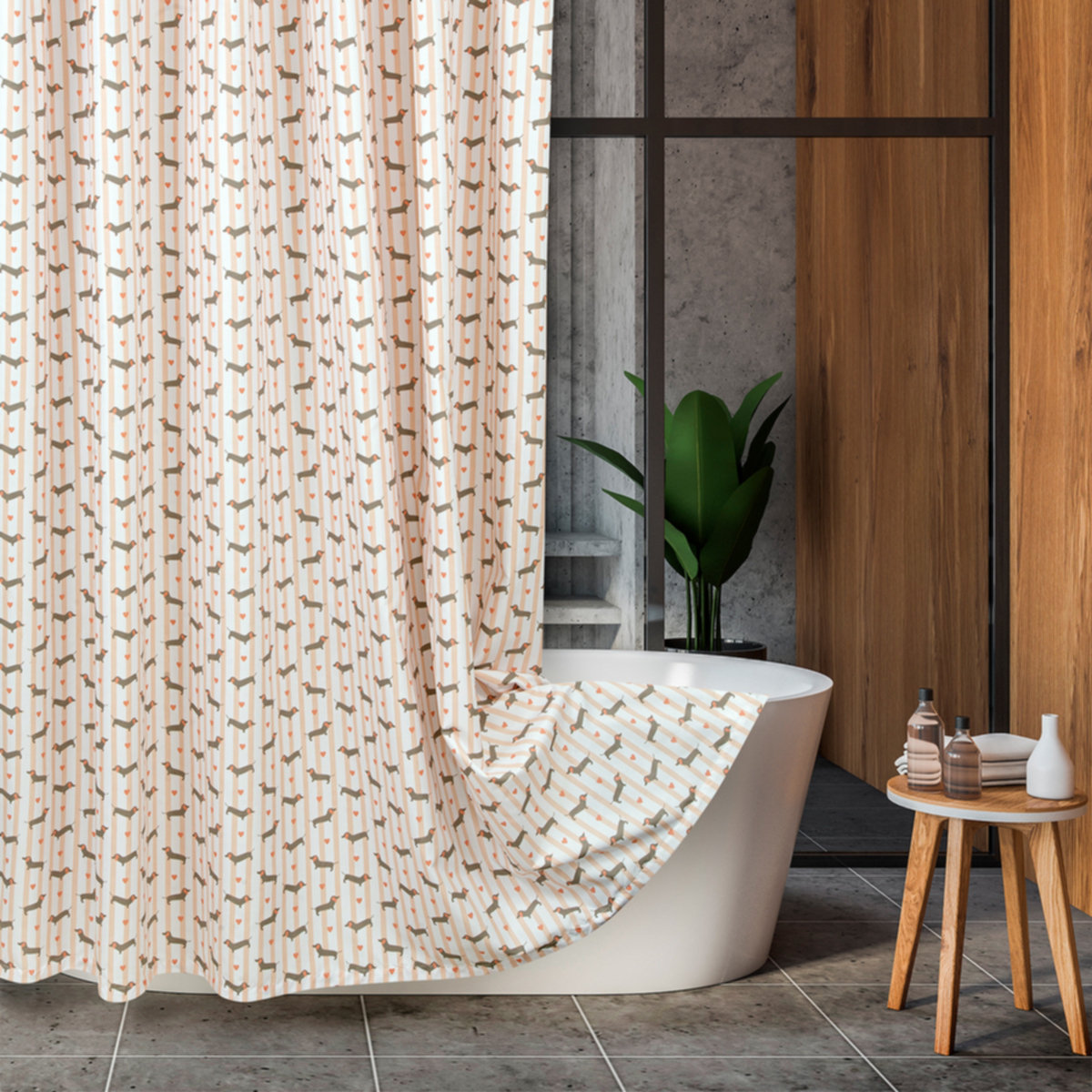Charlton Home® Deparvine Microfiber / Microsuede Semi-Sheer Curtain ...