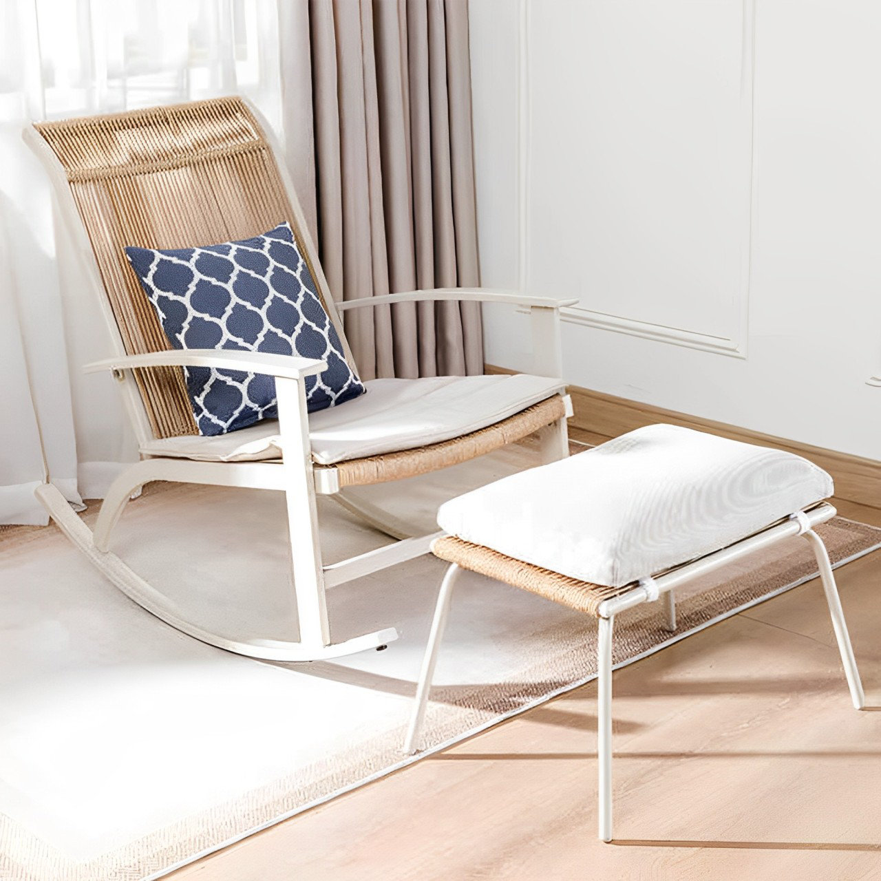 ComfySofa.s Simple fashion balcony leisure rocking chair | Wayfair