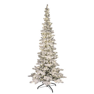 Flocked / Frosted Branches Christmas Trees You'll Love | Wayfair