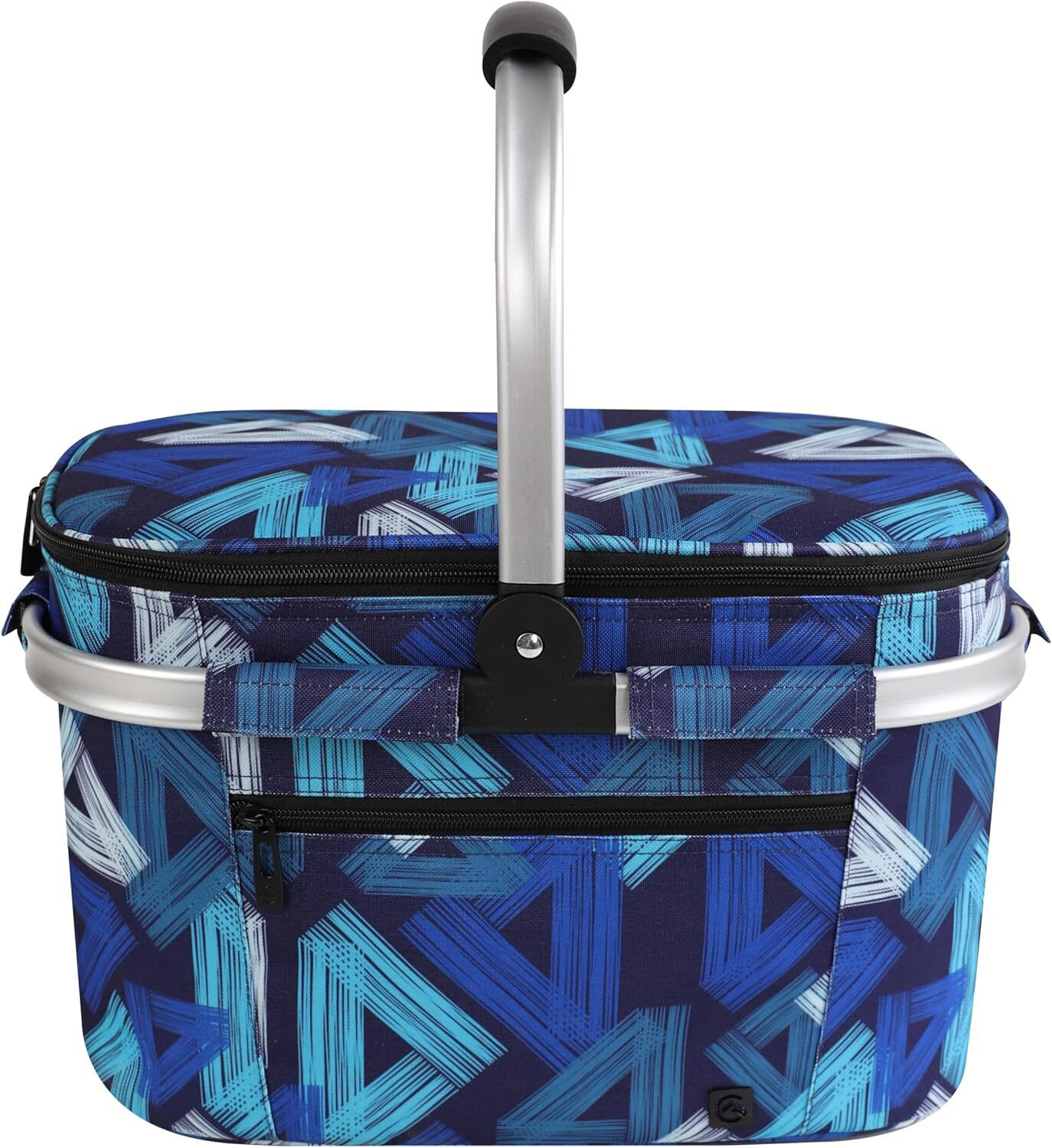 One Allium Way Insulated Cooler Bag Portable Collapsible Picnic Basket ...