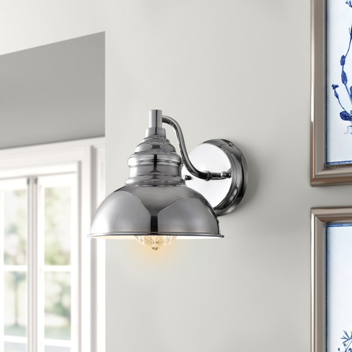 Beachcrest Home Lund Steel Armed Sconce & Reviews | Wayfair