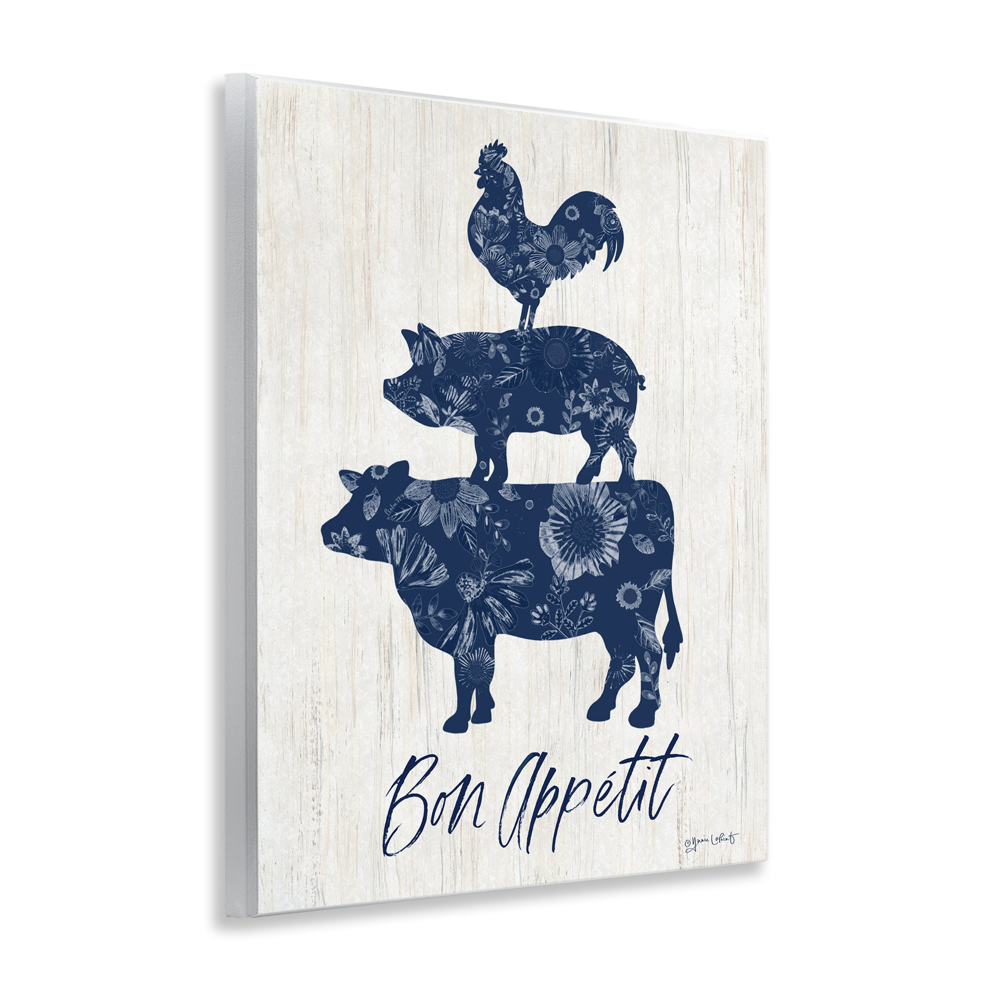 Ophelia & Co. Bon Appetit Farm Animals Wall Plaque, design by Annie ...