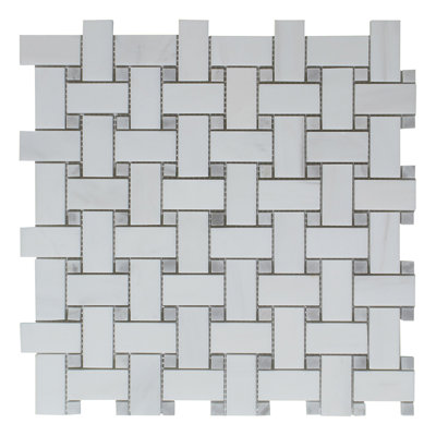 SAMPLE - Dolomite Natural Stone Mosaic Tile | Joss & Main