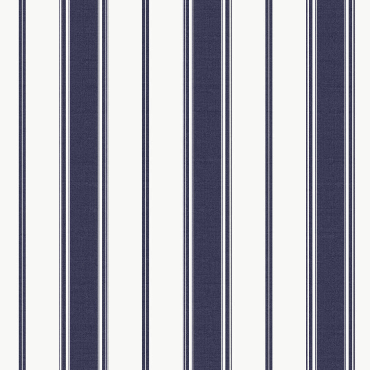 Galerie Wallcoverings Smart 3 Stripes Heritage Stripe Wallpaper Roll ...