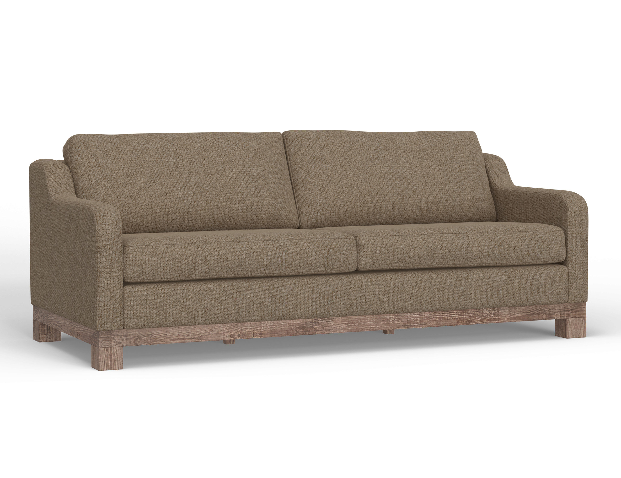 Red Barrel Studio® Deotis Wooden Frame & Base, Sofa | Wayfair