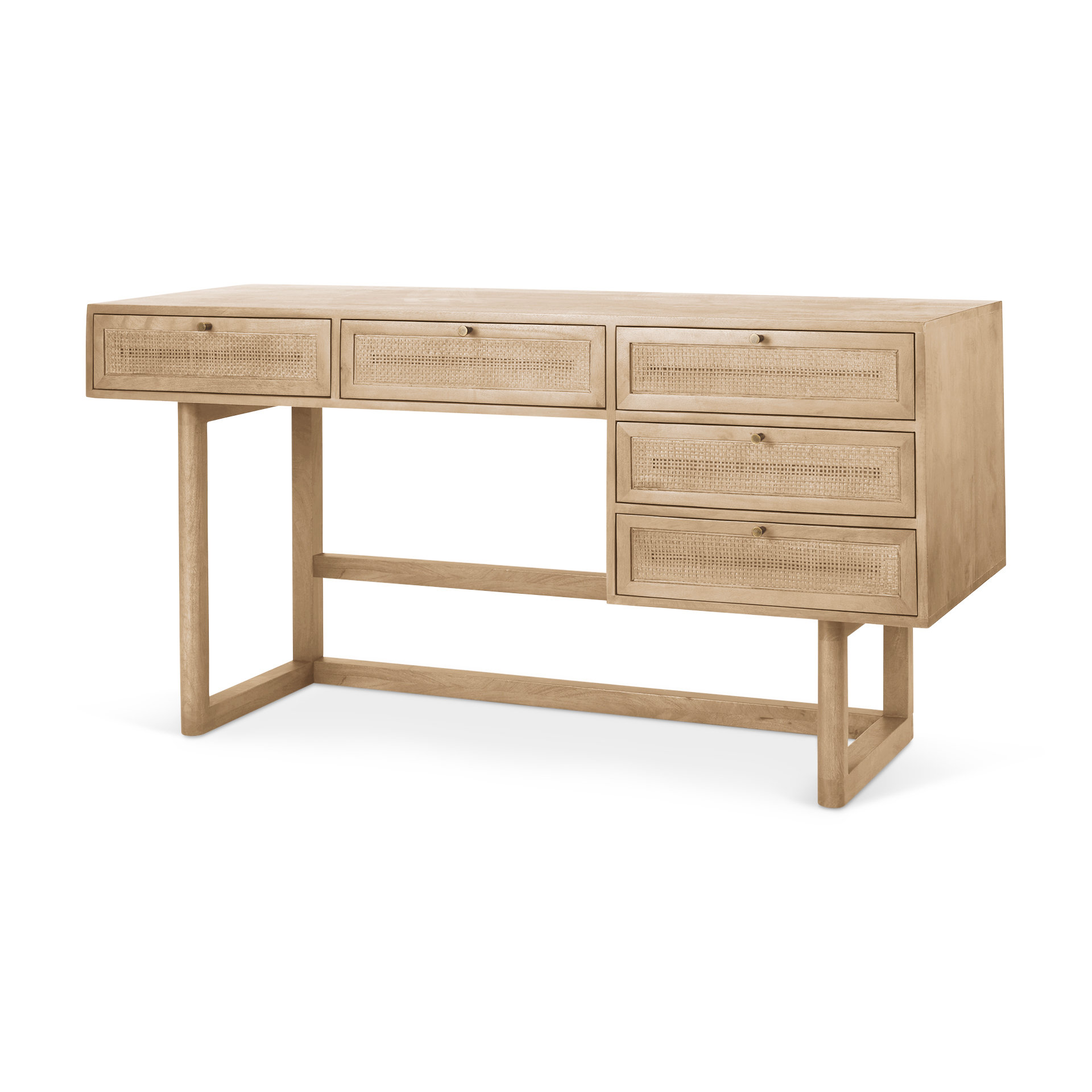 Joss & Main Cinna Solid Wood Writing Desk & Reviews | Wayfair