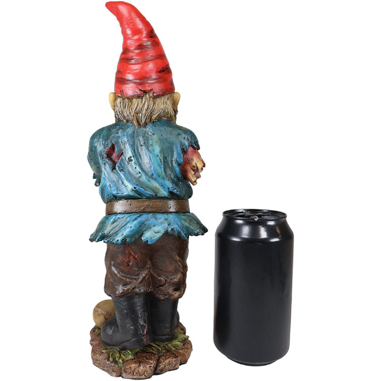 The Holiday Aisle® Ebros Walking Dead Standing Zombie Gnome With ...