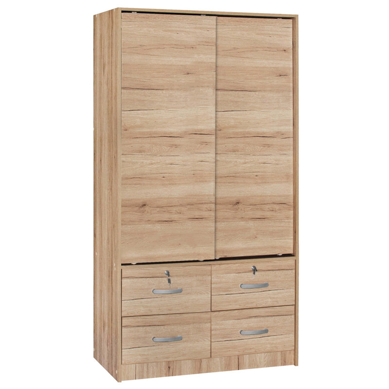 Ebern Designs Toles Manufactured Wood Armoire | Wayfair