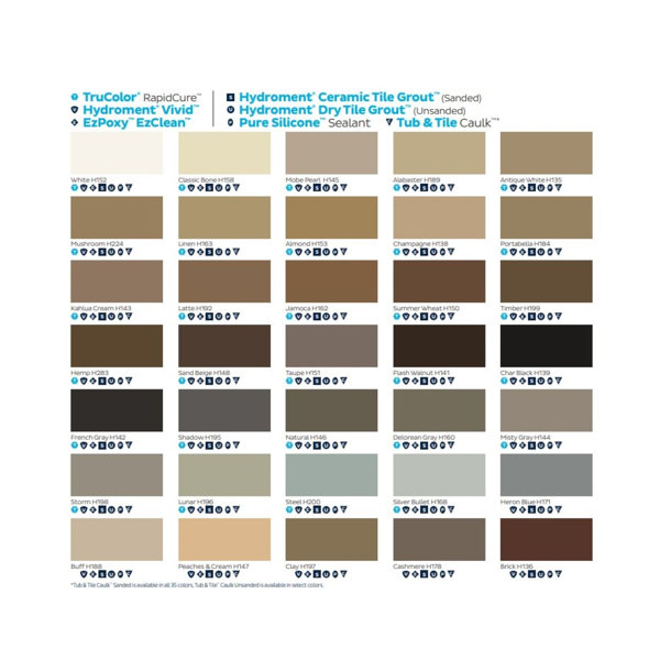 Bostik Hydroment Vivid Grout H163 Linen | Wayfair