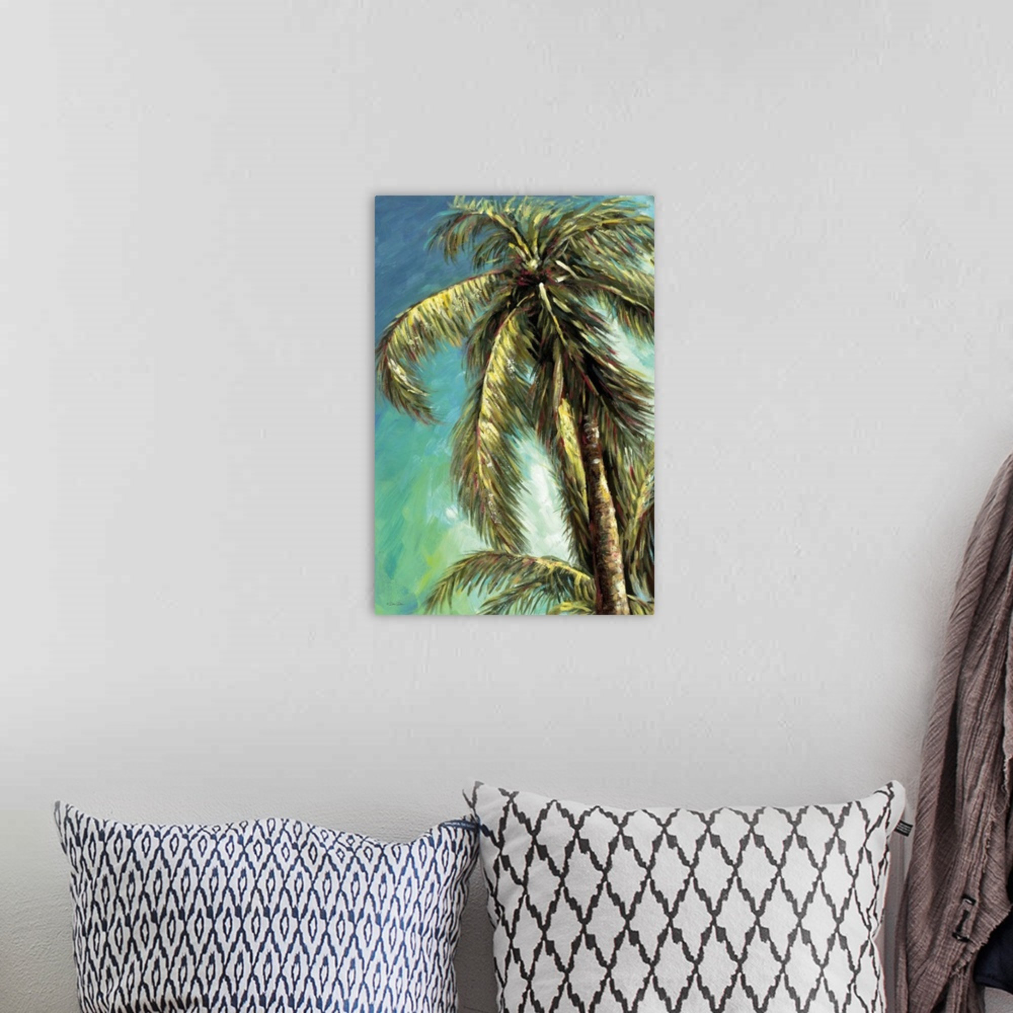 Bay Isle Home™ The Coconut Tree Poster Canvas | Wayfair