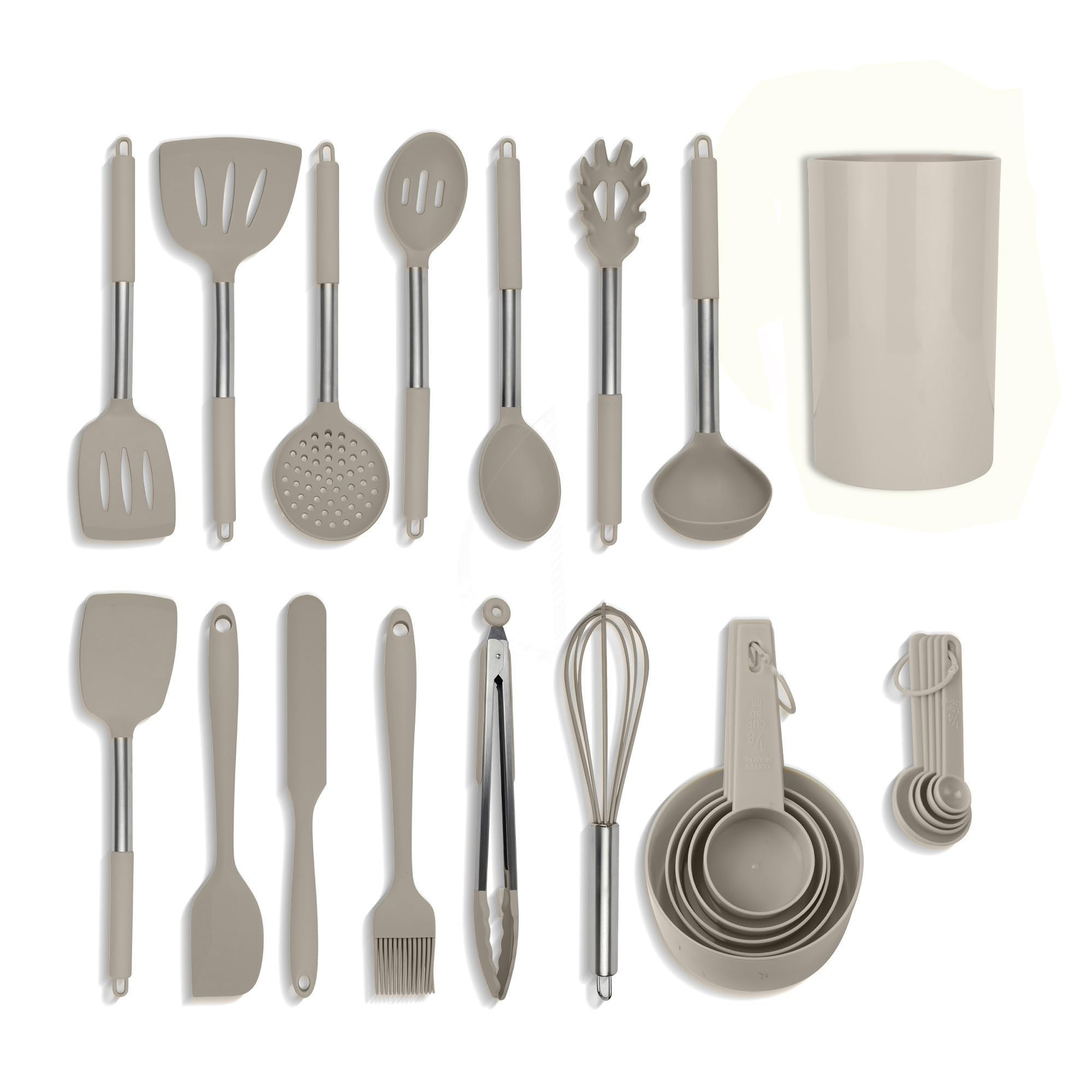 SHIRLEY'S OFFICE FURNITURE, LLC Silicone Kitchen Utensils Set -Couture ...