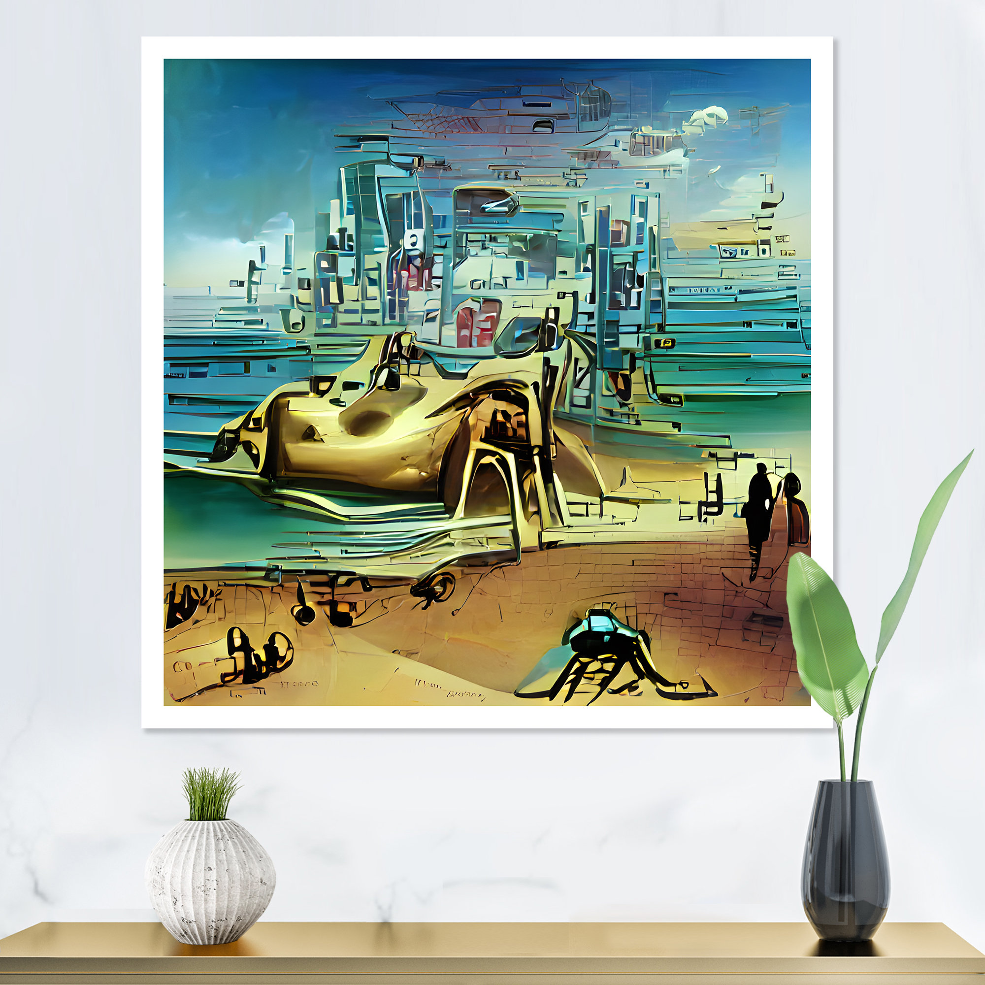 Highland Dunes Video Game Infinite Cyberpunk Beaches II - Industrial ...