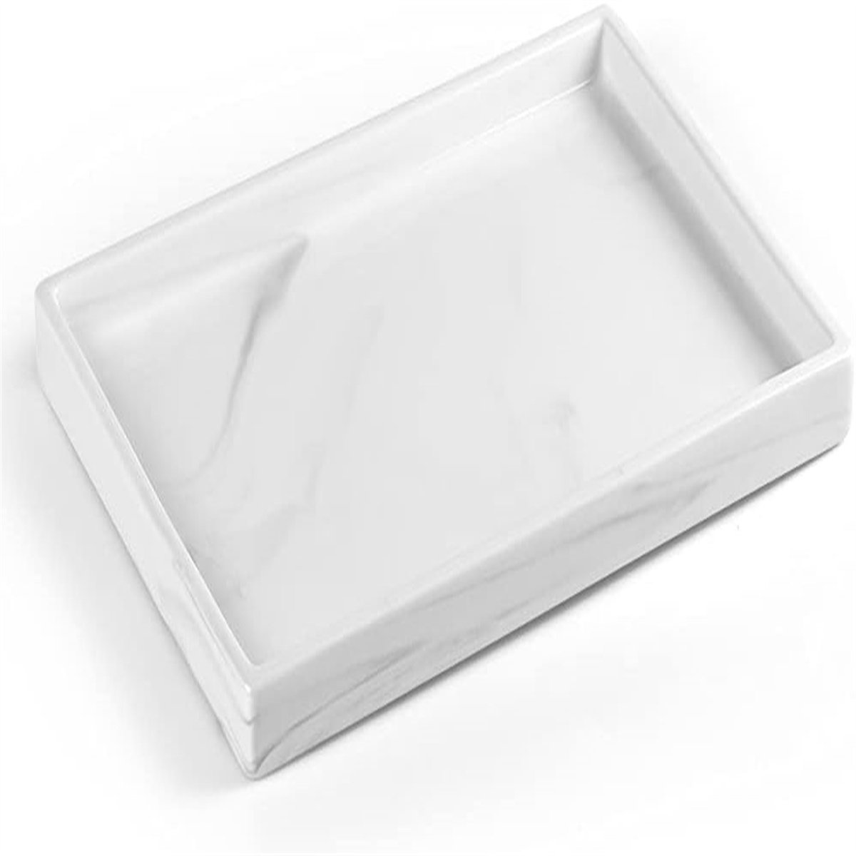 Ivy Bronx Marble Console Table Trays Decorative Tray Organizer For ...