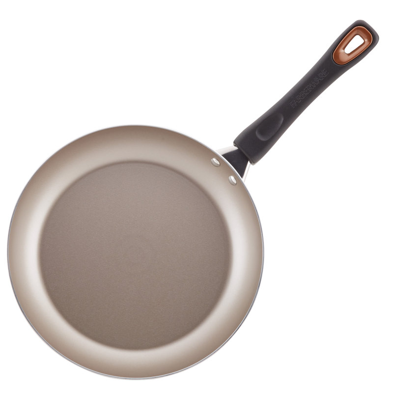 Farberware Performance Aluminum Nonstick Deep Frying Pan / Skillet, 12 ...