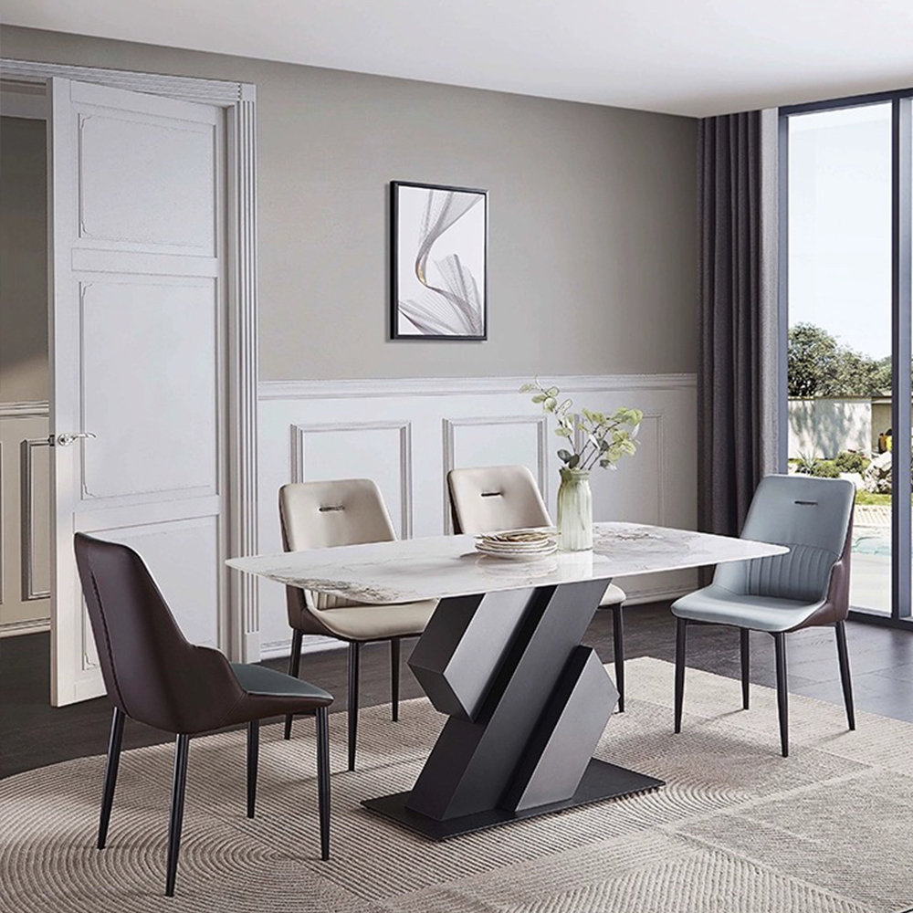 Pakloer Minimalist home Nordic style dining table sets | Wayfair
