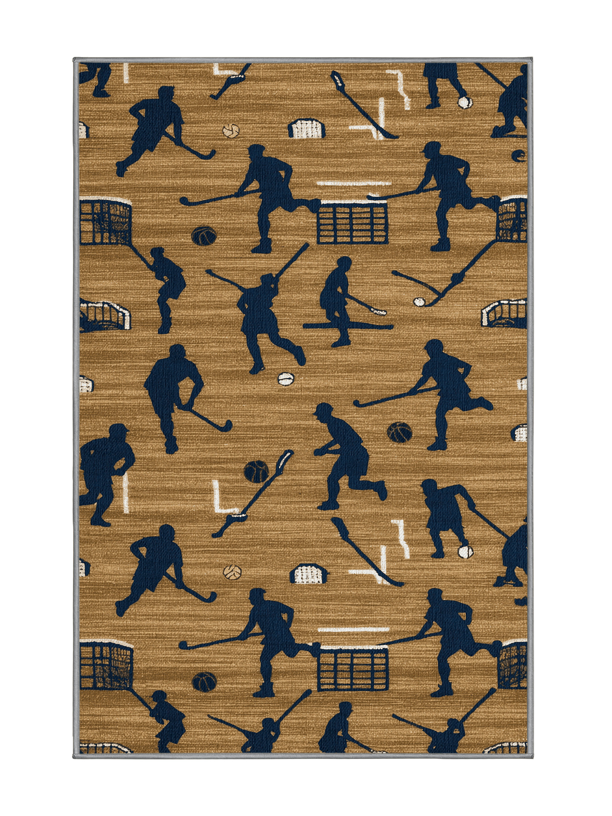 Red Barrel Studio® Washable Field Hockey Sports Area Rug | Wayfair