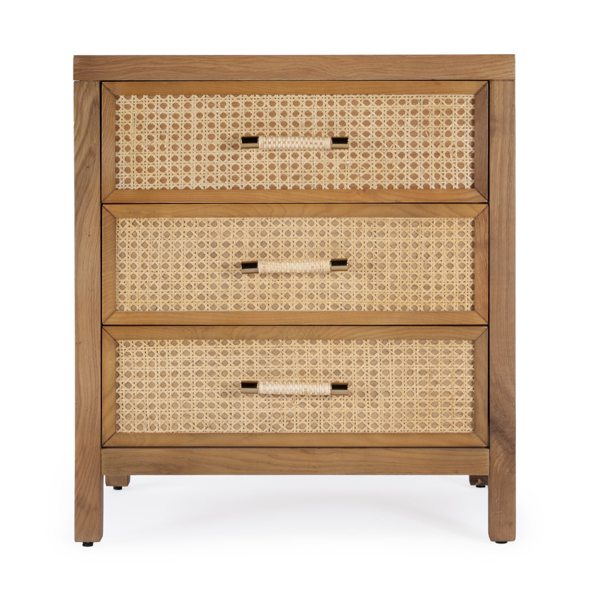 Butler Mesa Cane and Solid Wood 3 Drawer Chest & Reviews | Perigold