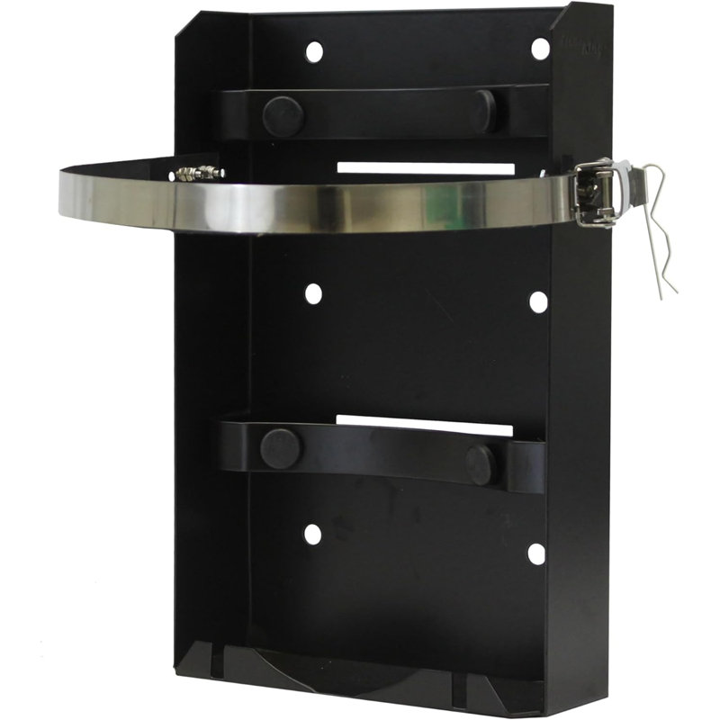 Flame King T-Racks 10LB Propane Tank Mounting Bracket for RV, Trailer ...