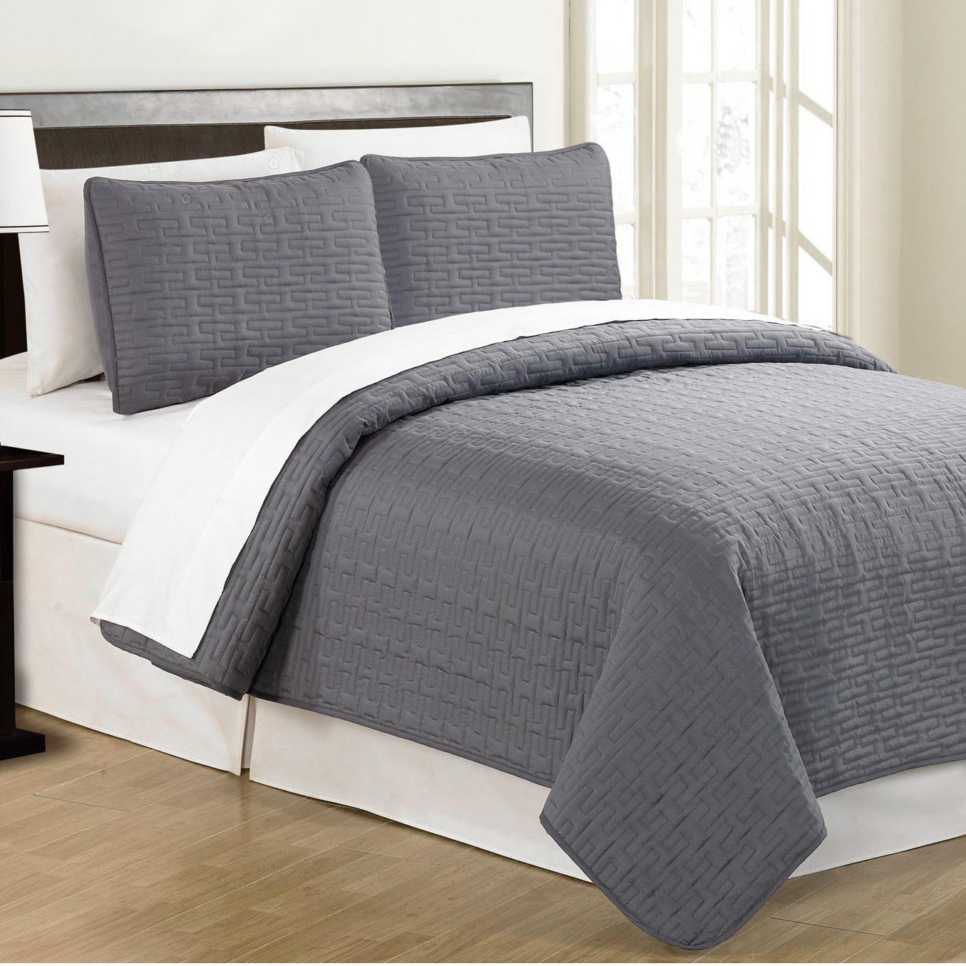 Linen Depot Direct Crusoe 2 Piece Quilt Set & Reviews - Wayfair Canada