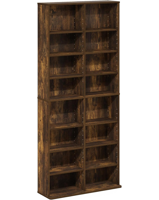 Ophelia & Co. 16-Shelf Multimedia Media Storage Tower Rack with ...
