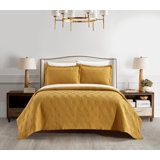 Wayfair | Yellow & Gold Quilts, Coverlets, & Sets You'll Love in 2023