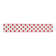 The Holiday Aisle® Ruban rouge et blanc à pois (ensemble de 2 ...