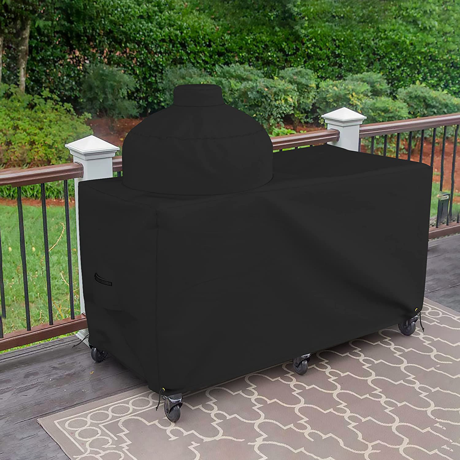 Covers & All Heavy-Duty Outdoor Waterproof Outdoor Big Egg Grill Cover ...
