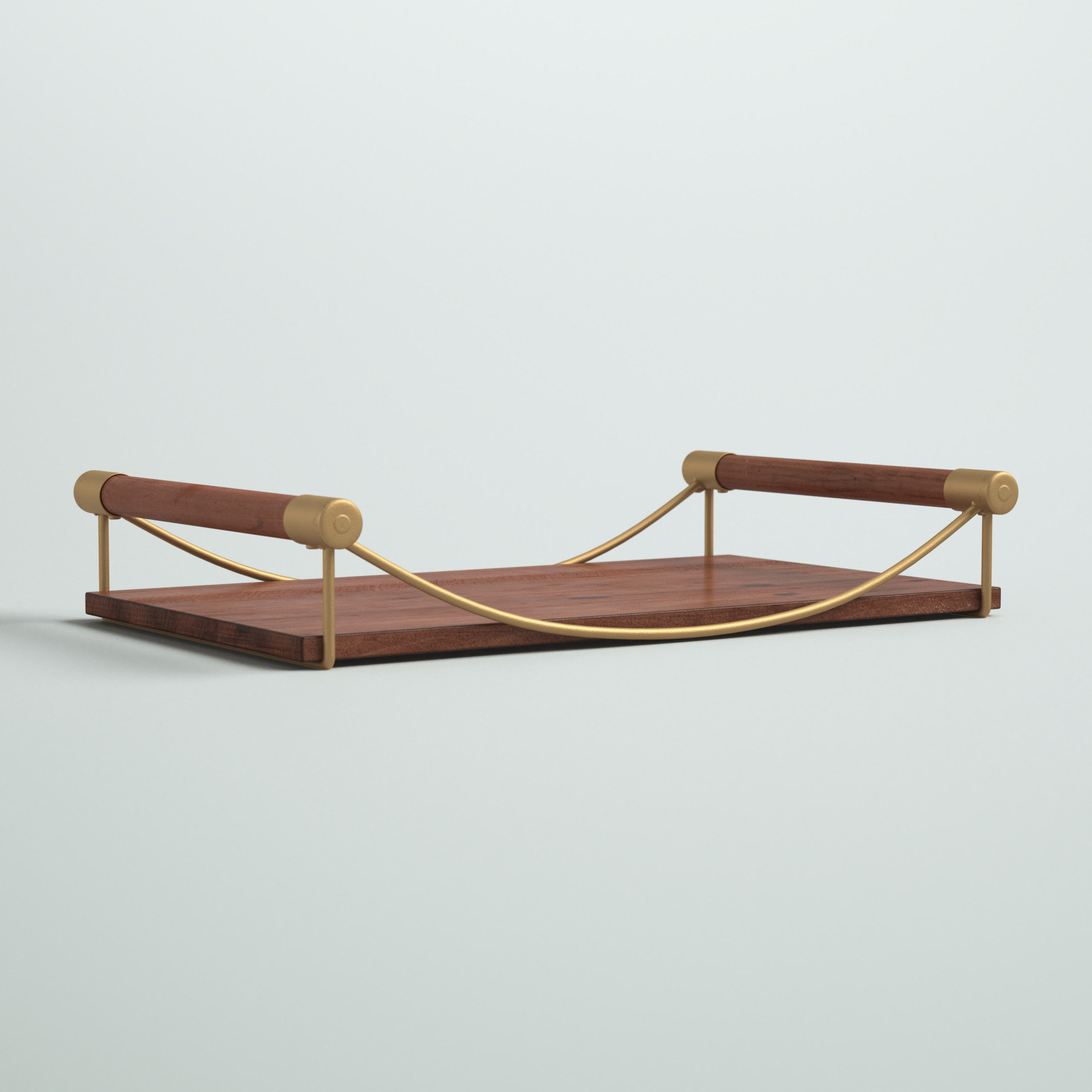 Greyleigh™ Plateau de service en bois Ankney et avis - Wayfair Canada