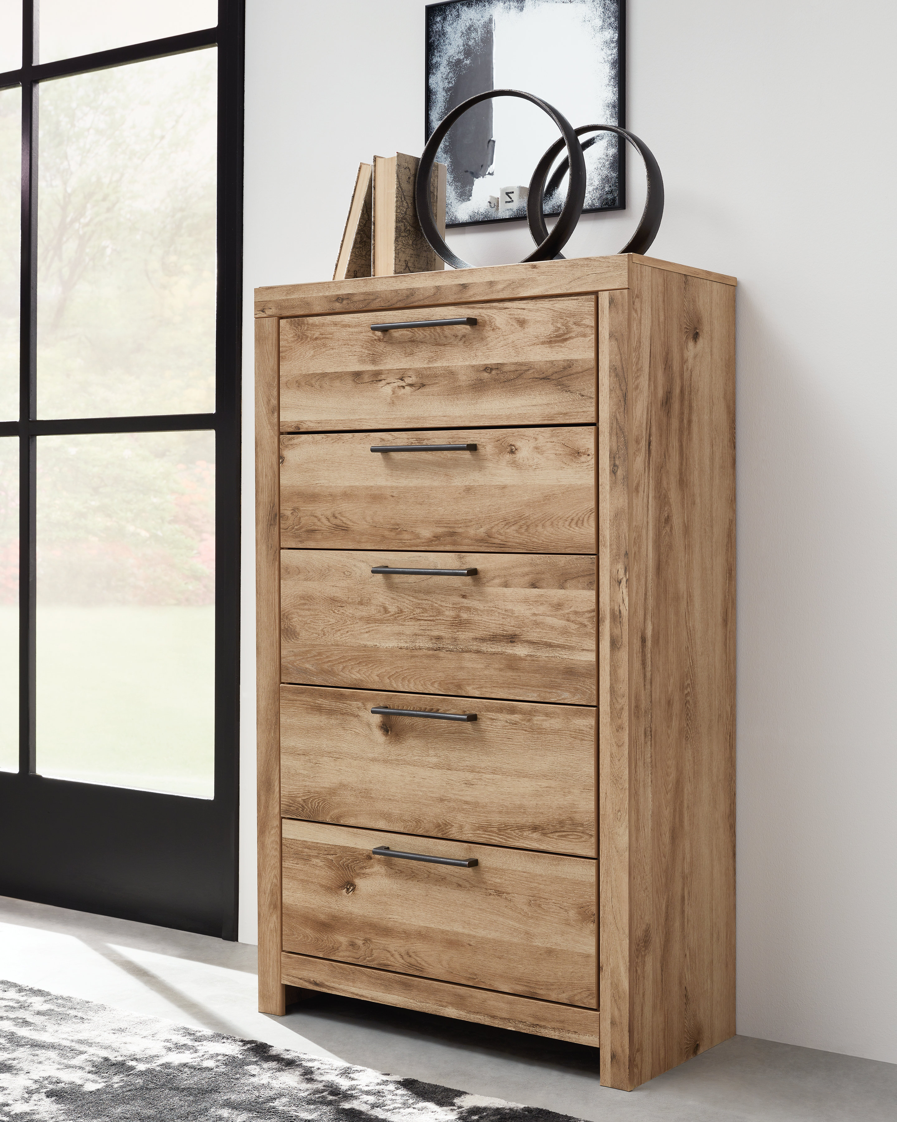 Union Rustic Homeira 5 Drawer 31.73'' W Chest & Reviews | Wayfair