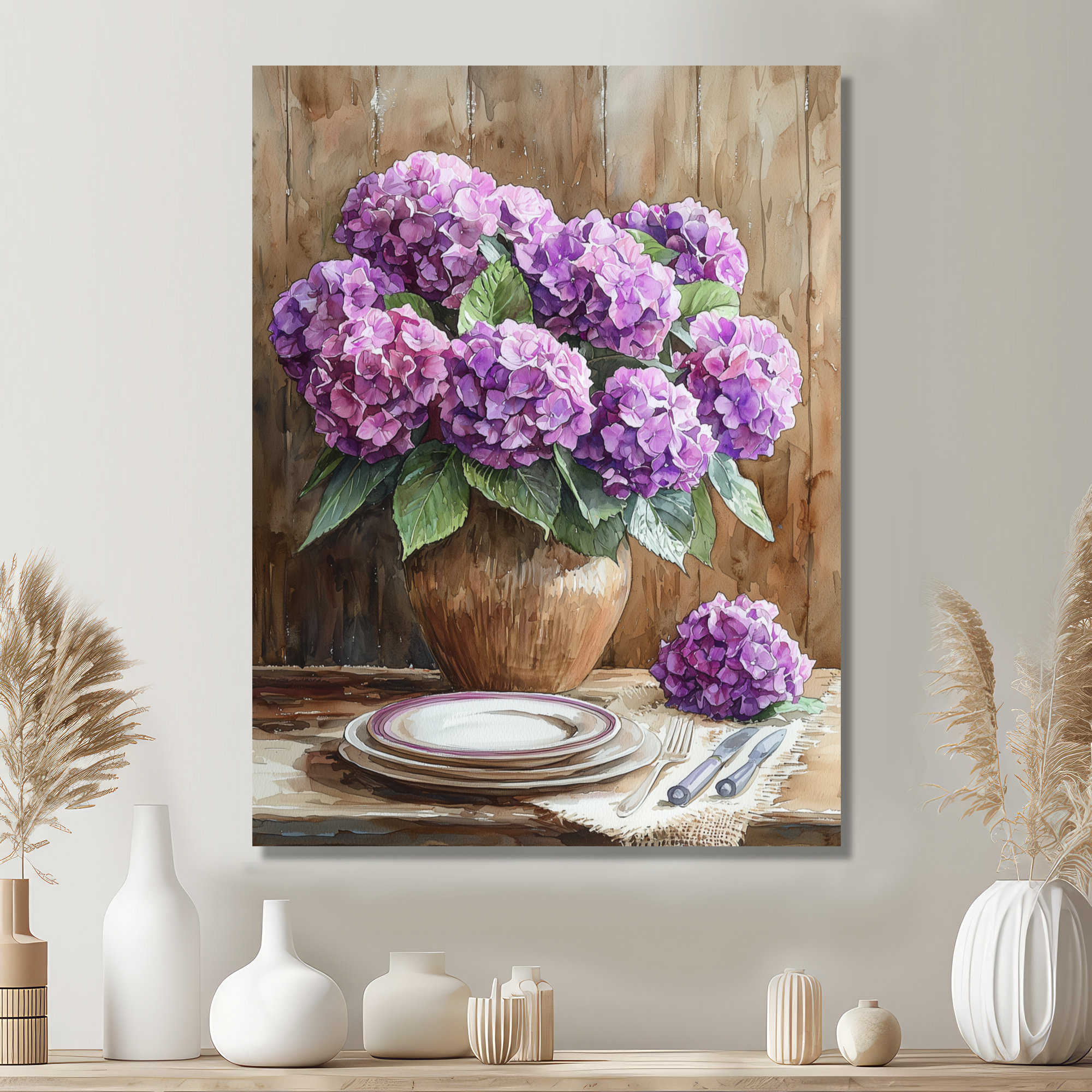 Winston Porter Bayuga - Floral Canvas Prints | Wayfair