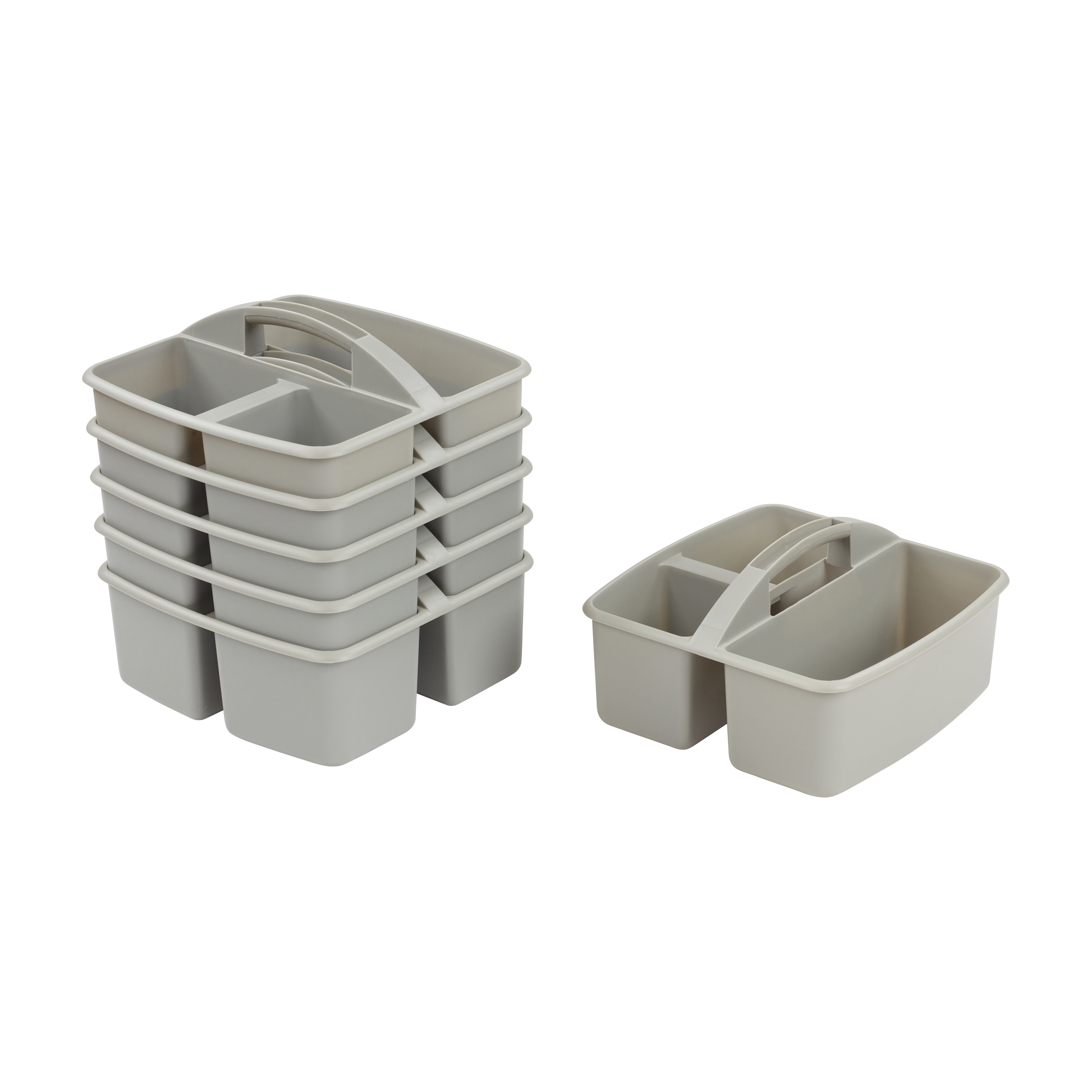 ECR4Kids 3-Compartment Storage Caddy, 6-Pack | Wayfair