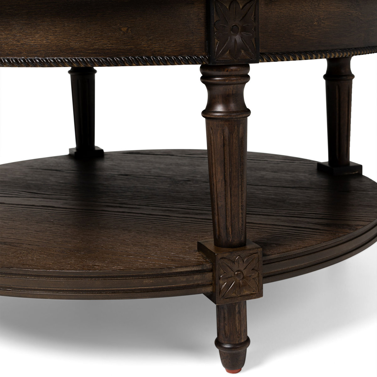 Maven Lane Pullman Round Wooden Coffee Table & Reviews | Wayfair